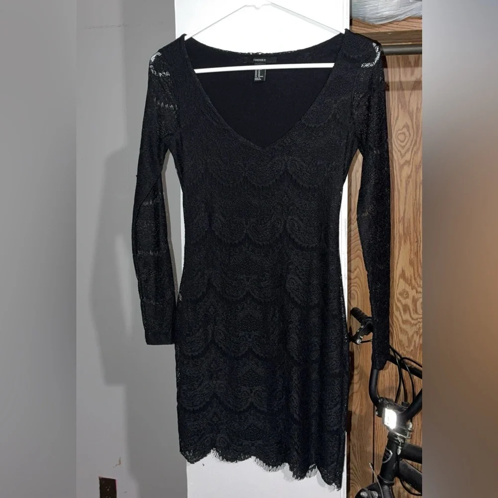 Express | Dresses | Express Black Long Sleeve Dress | Poshmark